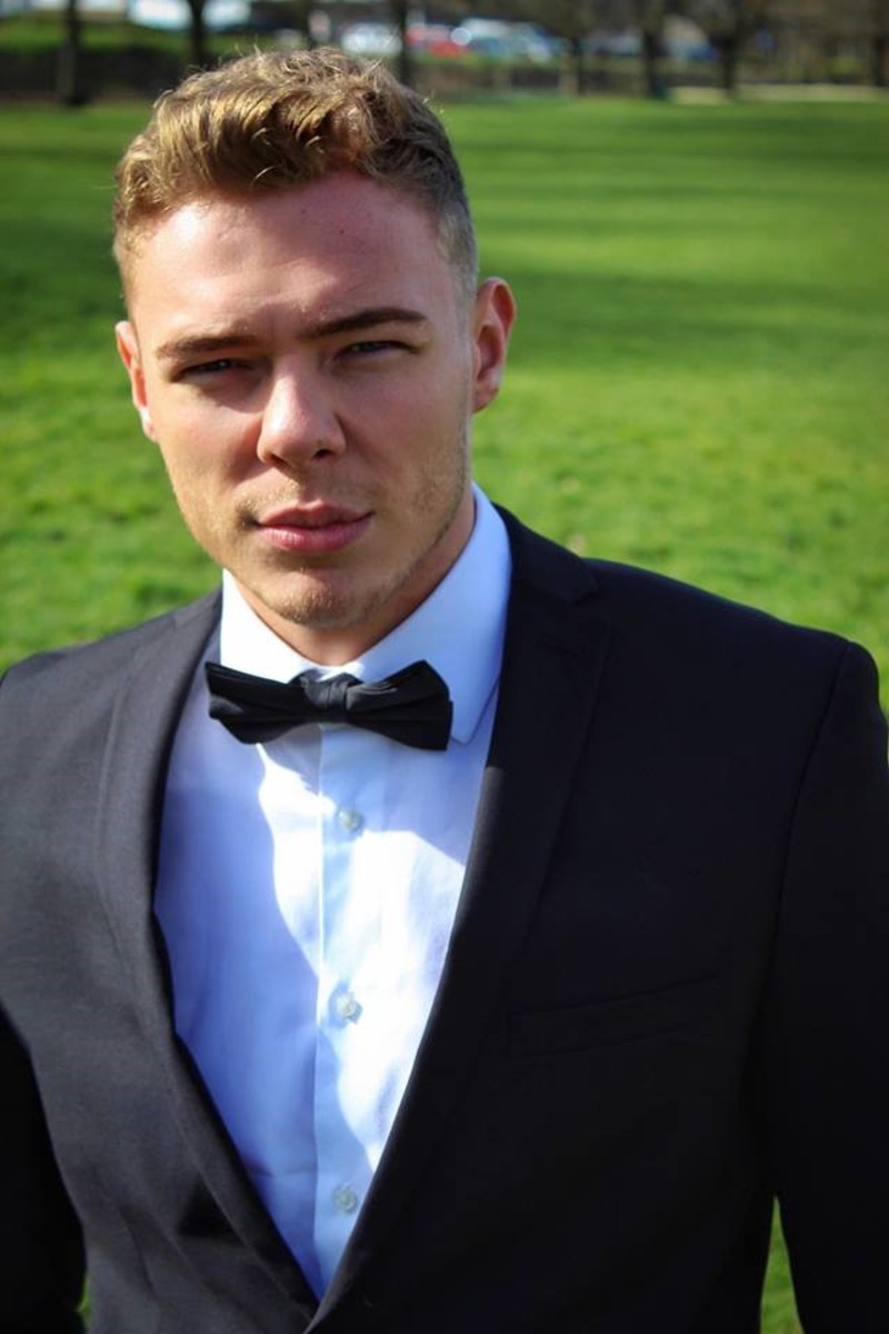 Luke Williams represents Wales! - Mr World