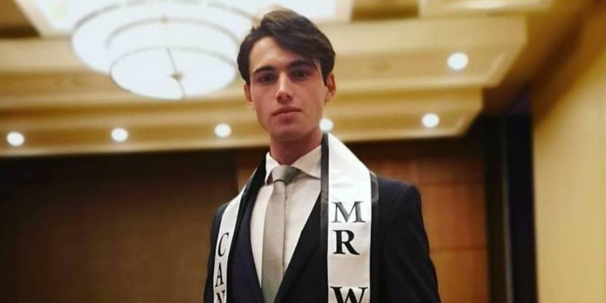 Alessandro Coward represents Canada! - Mr World