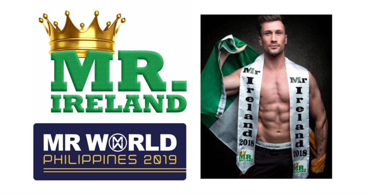 Wayne Walsh represents Ireland! - Mr World