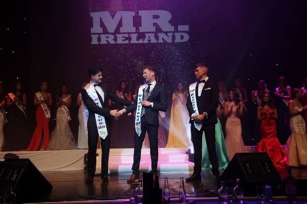 Wayne Walsh represents Ireland! - Mr World