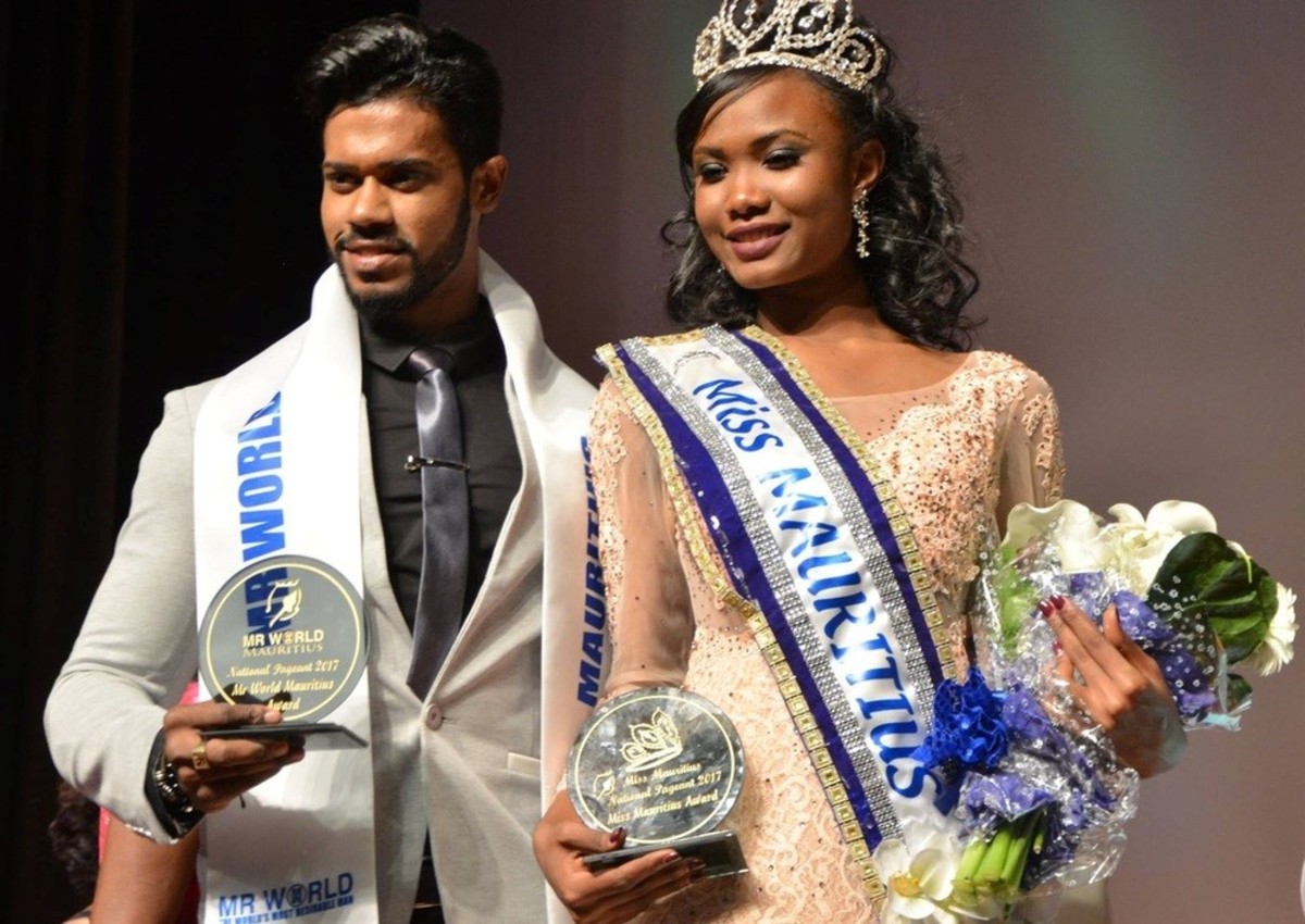 Anne Murielle Ravina & Alexandre Curpanen represent Mauritius! - Mr World