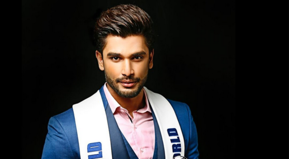 Rohit receives the Pride of India award! - Mr World