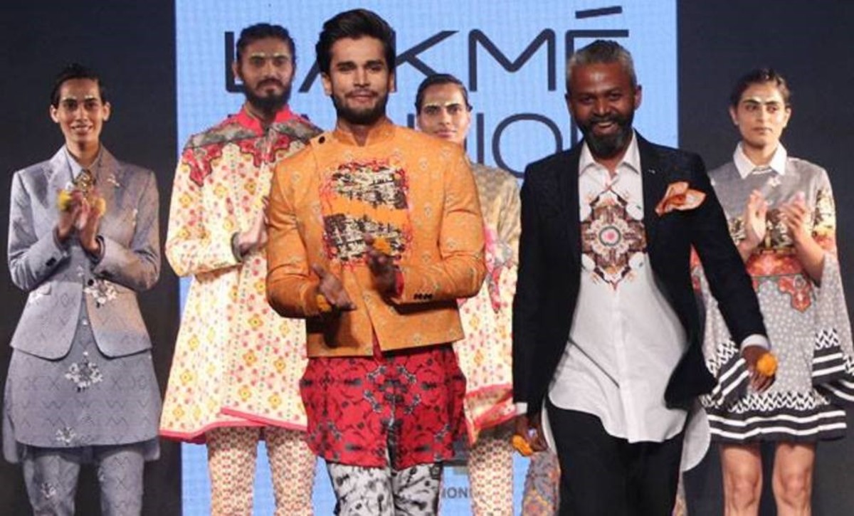 Rohit hits the runway at premier fashion show - Mr World