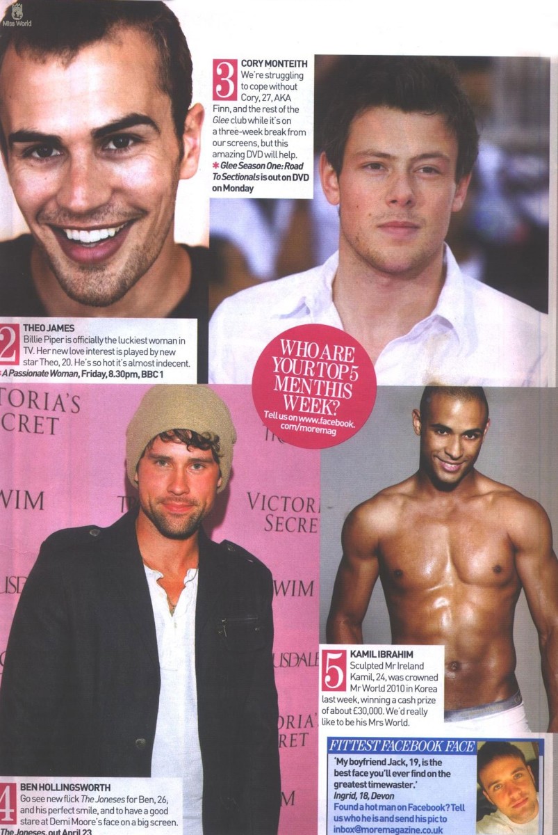 Mr World in More! Magazine - Mr World