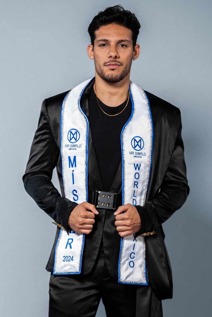 Environmental engineer Alan Salazar is Mr. World Mexico 2024 - Mr World