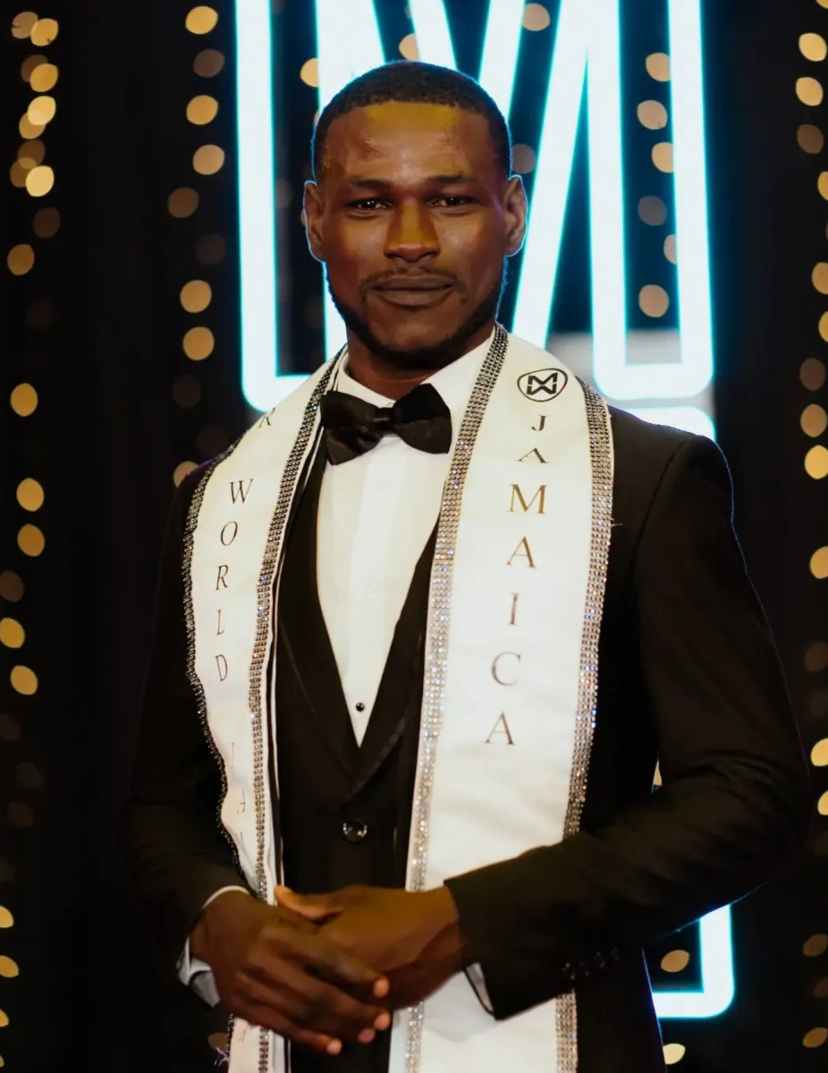 Mr. World Jamaica 2024 is Tarique Barrett - Mr World