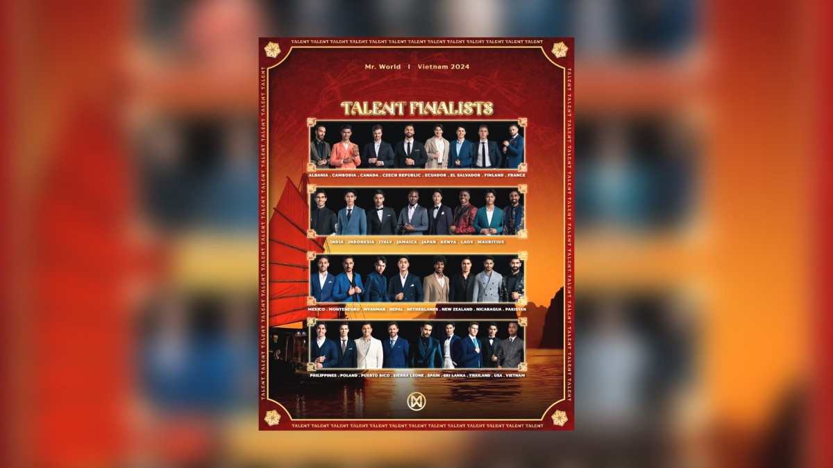 Mr. World 2024 - The Talent Finalists - Mr World